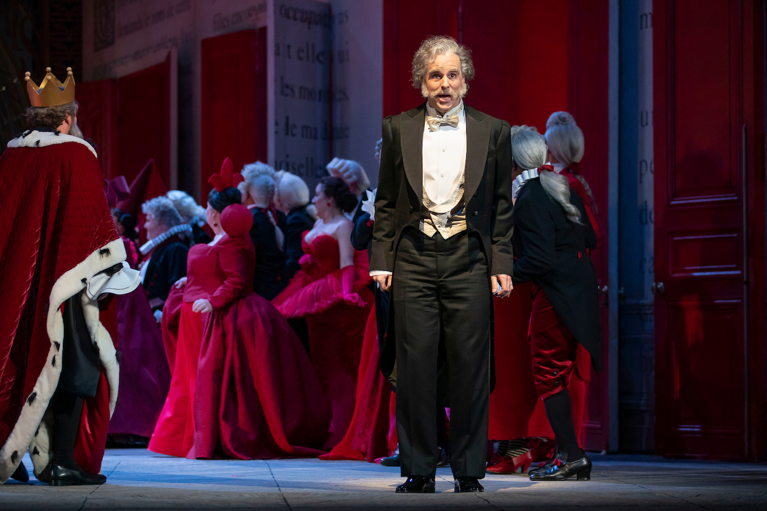 On stage – Derek Welton